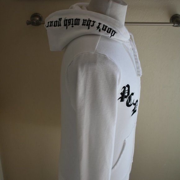 Tops Pcd Pussycat Dolls Hoodie Dont Cha Wish Your White Hoodie Jacket Size Medium M Poshmark